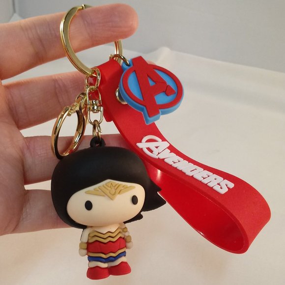 Accessories | Wonder Woman Super Hero Character Key Chain Key Ring ...